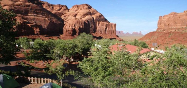 Goulding's Monument Valley Campground - A perfect RV location