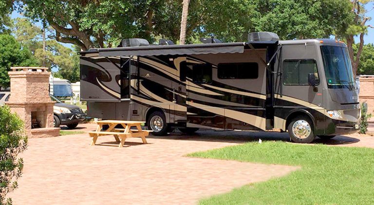 Uncrowded Florida RV beach trip at Road Runner Travel Resort.